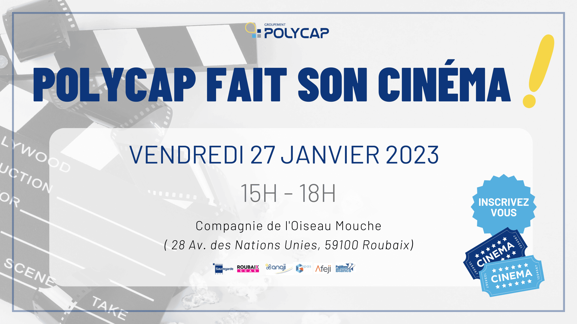 Vœux 2023 - Polycap fait son cinéma ! - POLYCAP